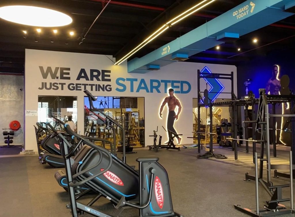 TYB GYM Transformation with Colart Advertising